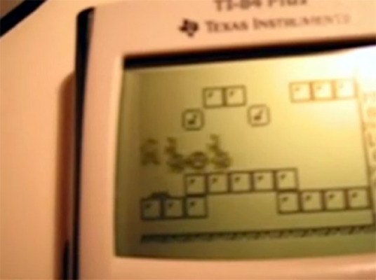 Super Mario on your TI calculator - Make: