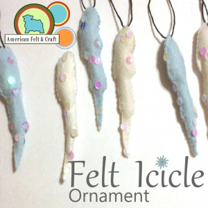 DIY Felt Icicle Ornaments - Make: