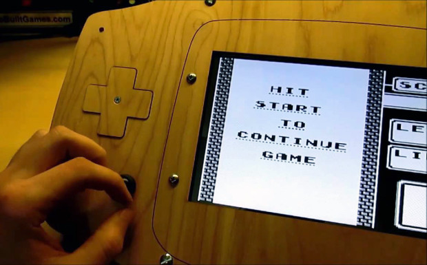 Giant Playable Wooden Game Boy Advance | Make: