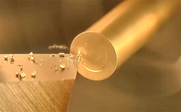 Turning a Metal Scriber from Brass | Make: