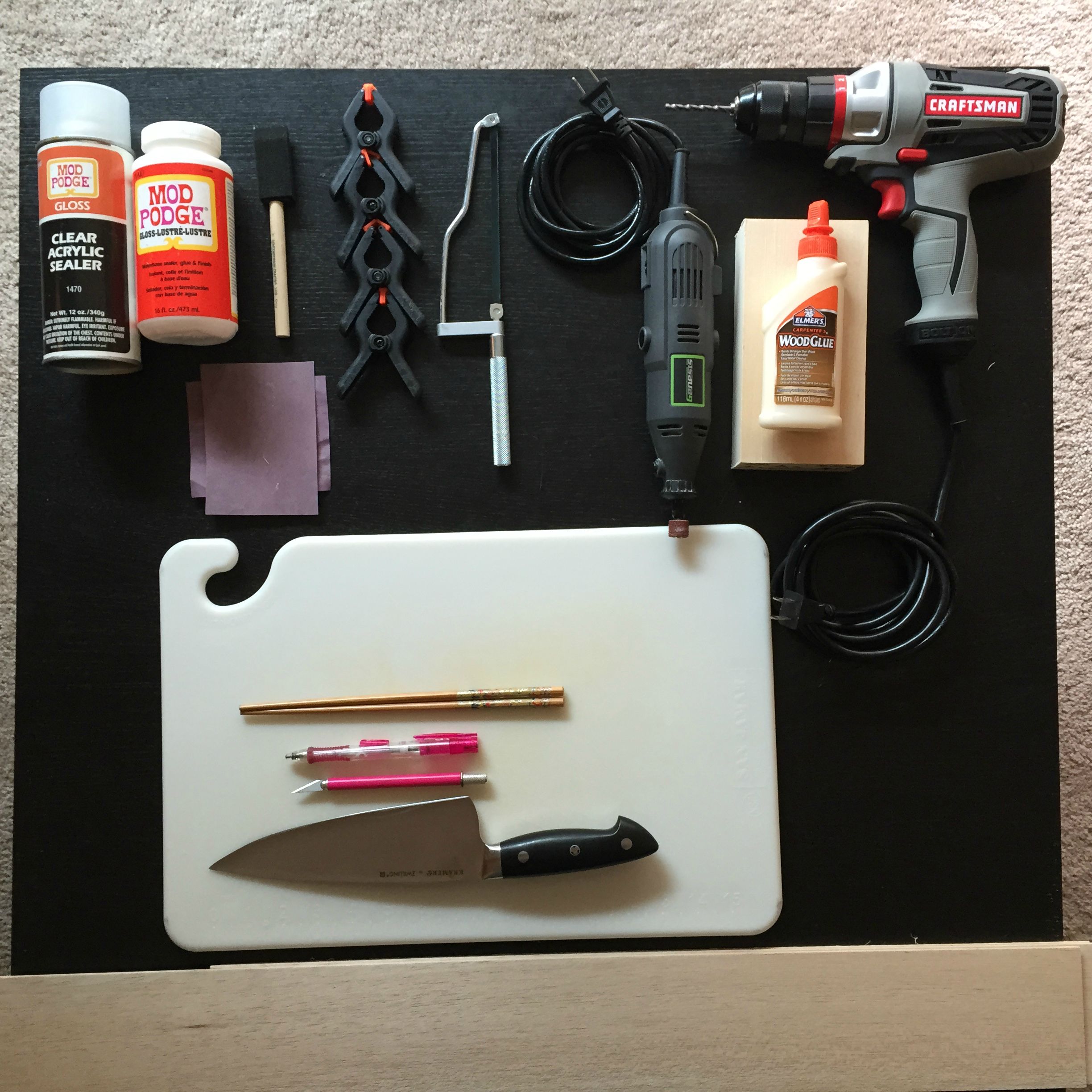 Easy DIY: A Knife Sheath Made from Balsa Wood | Make: