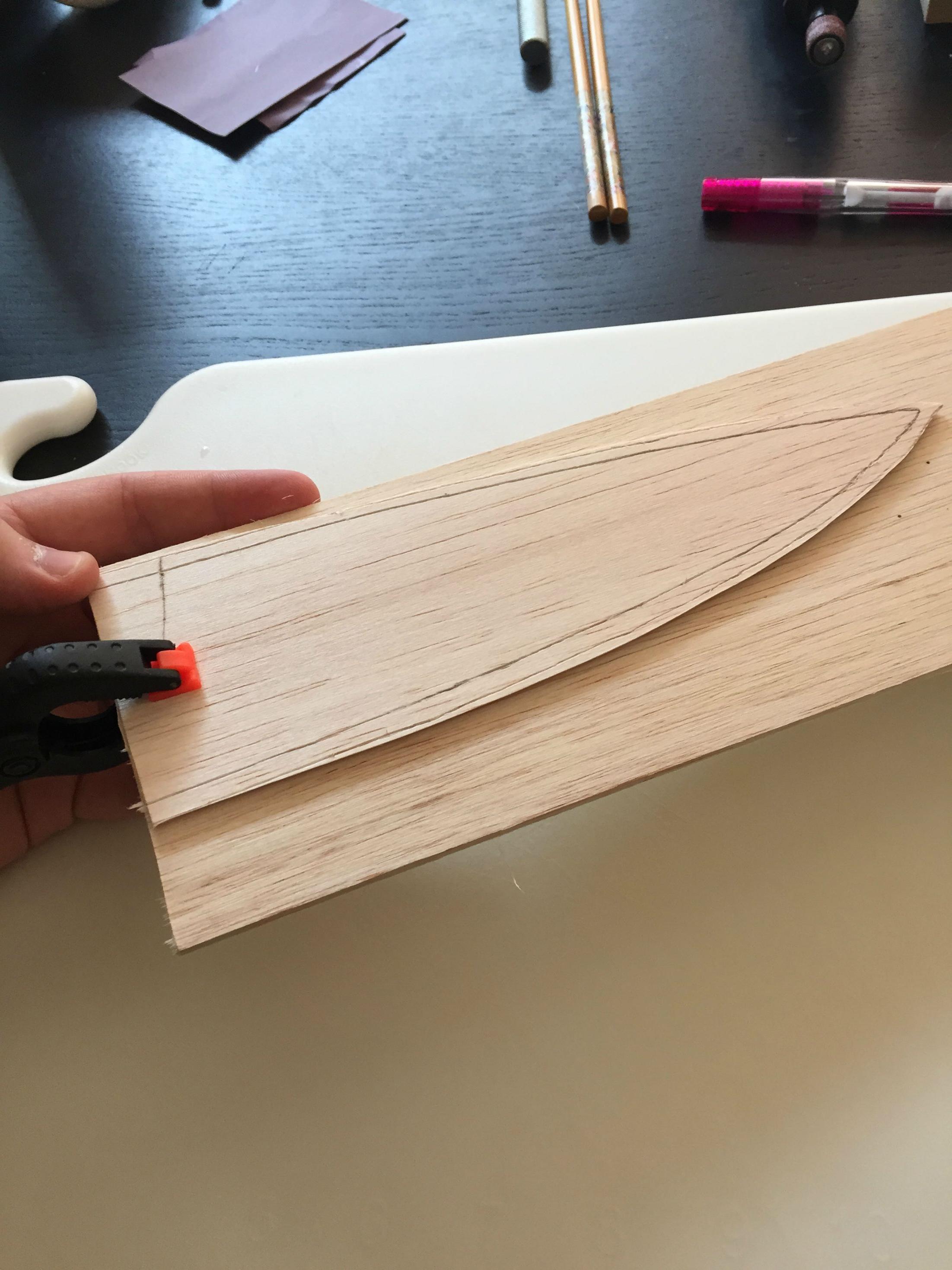 Easy DIY: A Knife Sheath Made from Balsa Wood | Make: