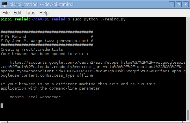 Get a Flashing Meeting Reminder with a Raspberry Pi - Make: