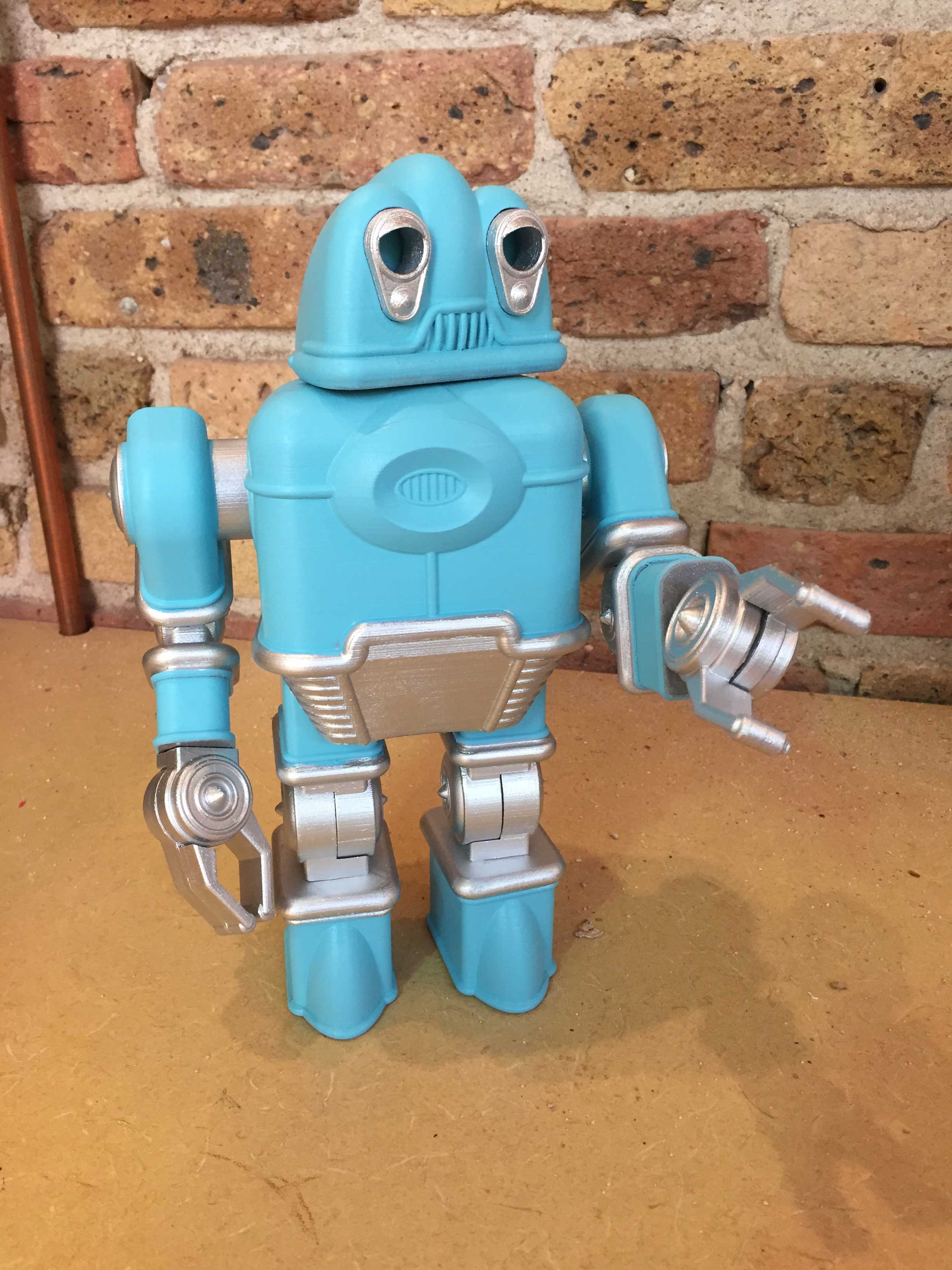 These Cute Retro Droids Are Actually 3D Printed - Make: