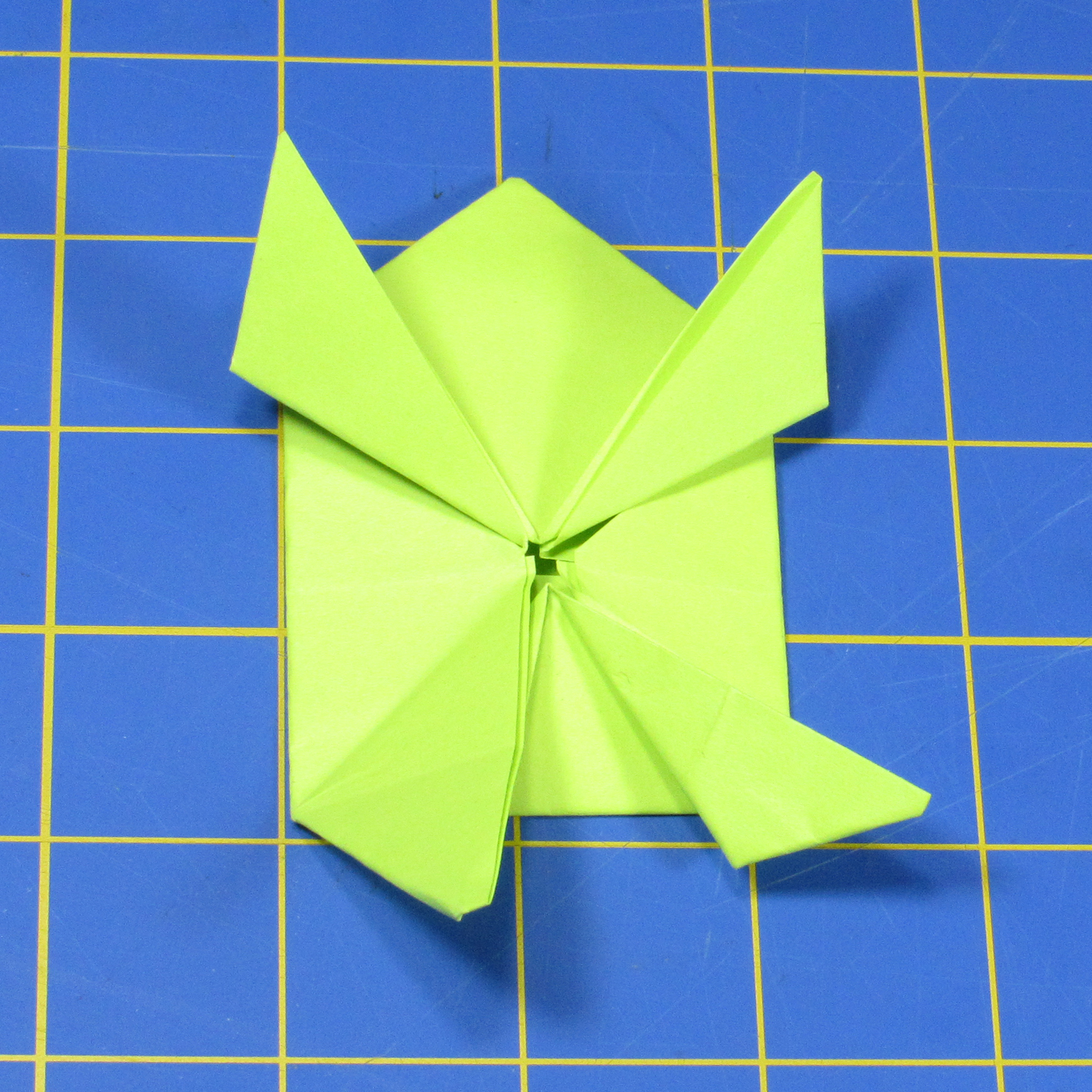 Fold Up a Jumping Origami Frog with LED Eyes - Make: