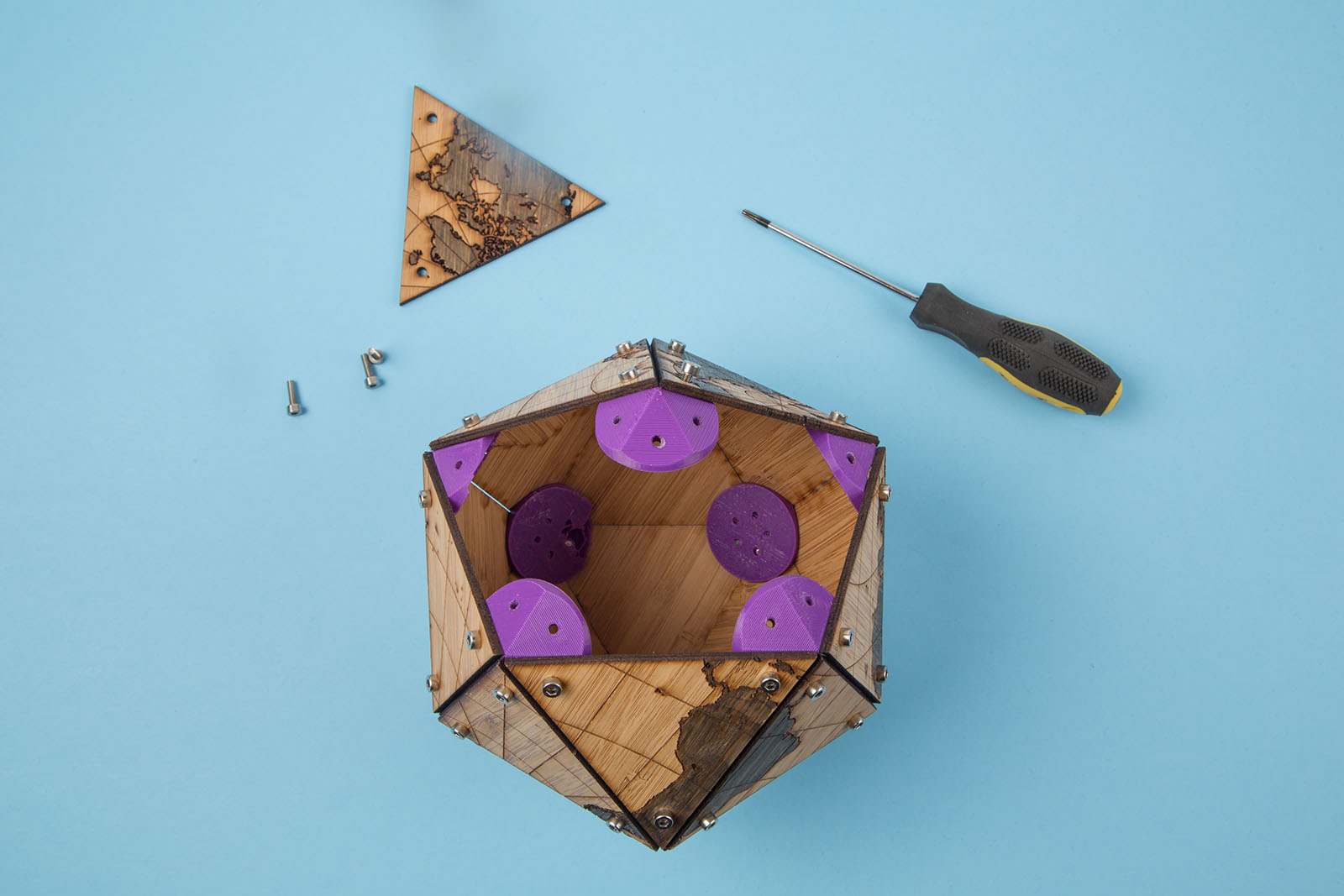 Laser Cut a Dymaxion Globe for an Accurate View of the World - Make: