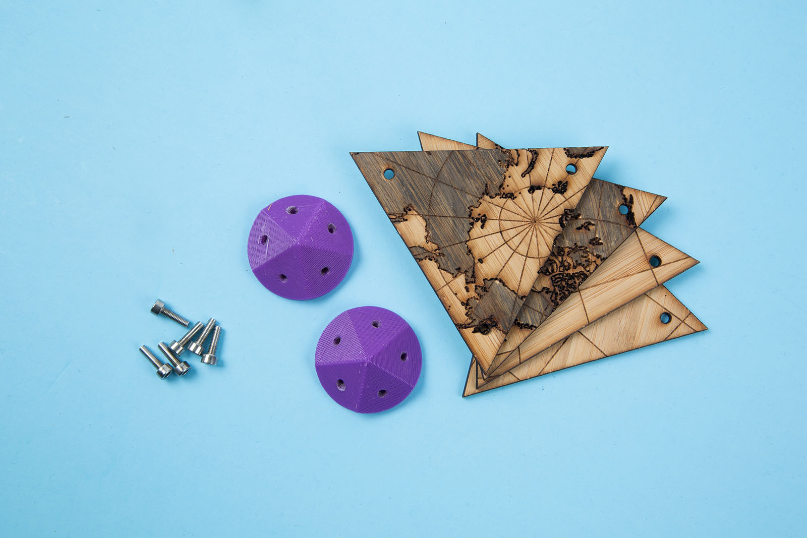 Laser Cut a Dymaxion Globe for an Accurate View of the World - Make: