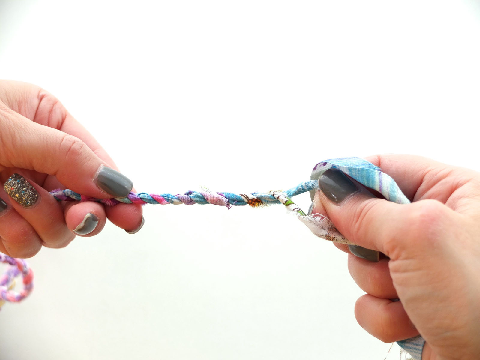 Twist Fabric Scraps into Colorful Twine - Make: